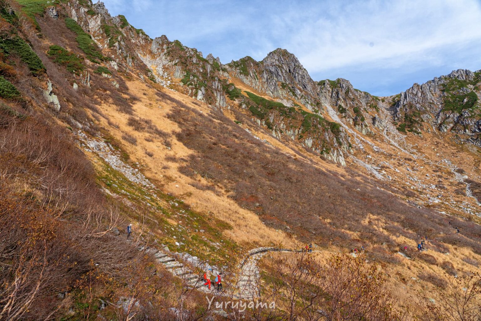 紅葉の見頃を終えた木曽駒ヶ岳へ登ってきました。 | yuruyama
